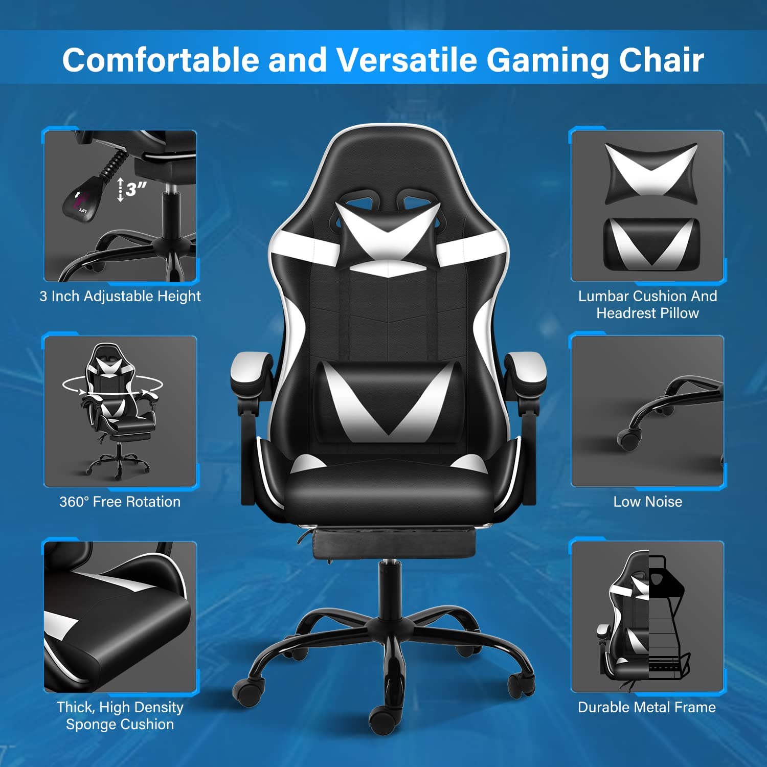 Top 5 Gaming Chairs For Gamers: Enhance Your Gaming Experience In Comfort